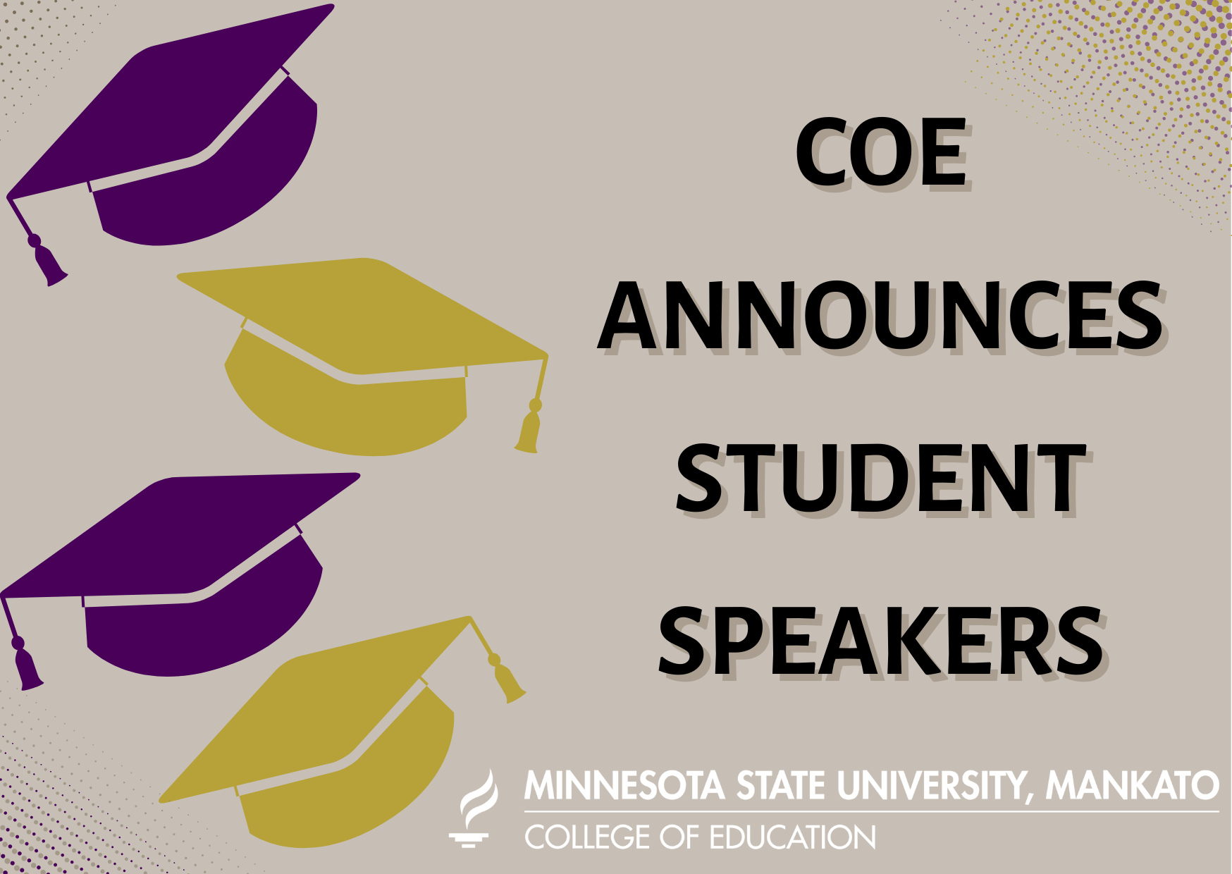 COE Names December 2021 Student Speakers | Minnesota State University ...